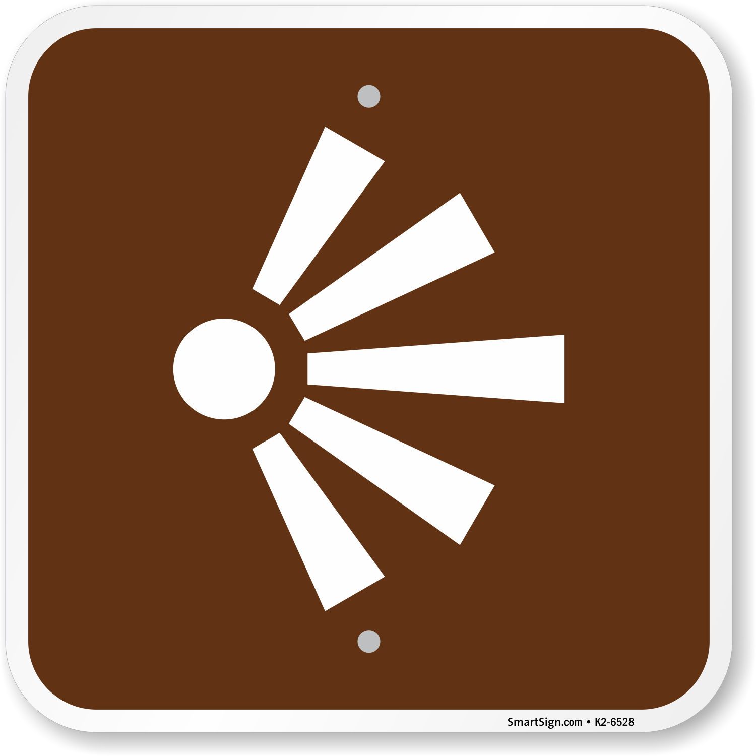 Scenic Viewpoint Campground Sign, SKU: K2-6528